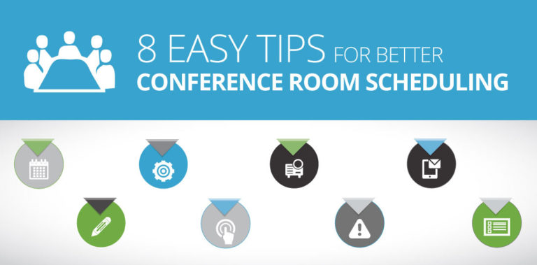 8 Conference Room Scheduling Tips | Free Infographic from Visix