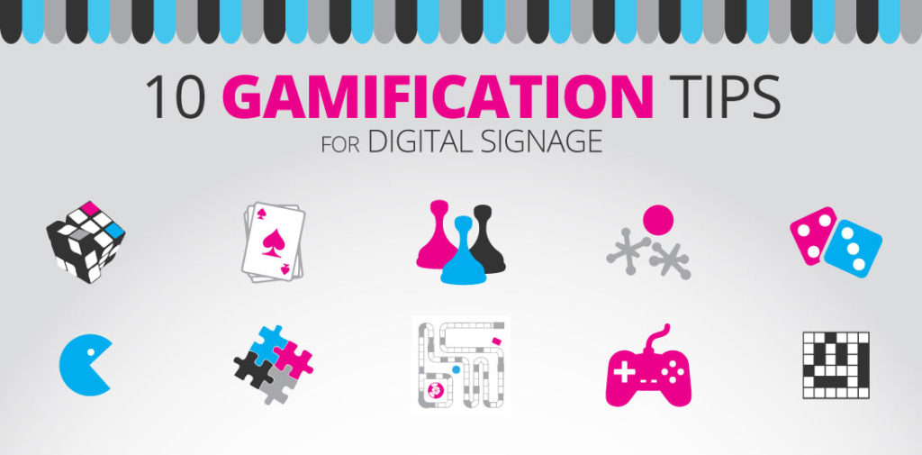 10 Gamification Tips for Digital Signs | Free Infographic | Visix