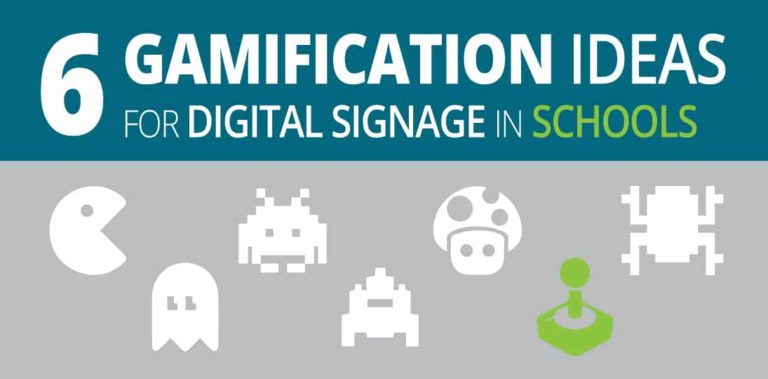 Gamification Ideas for Schools | FREE Infographic | Visix Digital Signage