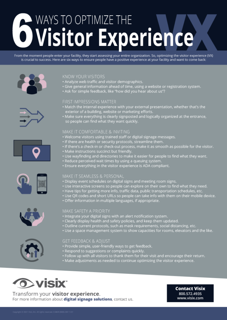 Visitor Experience | 6 Ways to Optimize the Visitor Experience ...